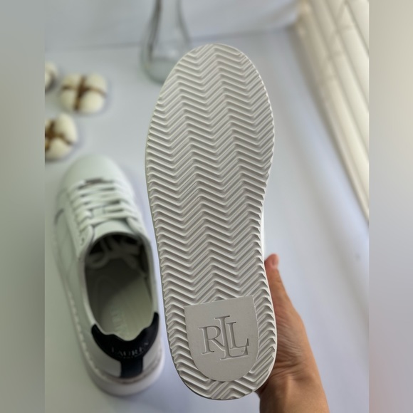 Ralph Lauren | Shoes | Ralph Lauren Angeline Iv Action Leather Sneakers ...